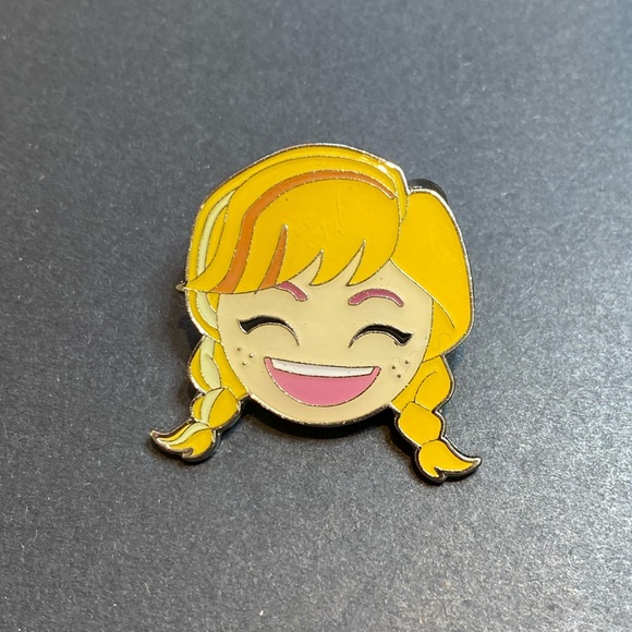 Disney | Other | Disney Pin Anna From Frozen Expressions Pin | Poshmark